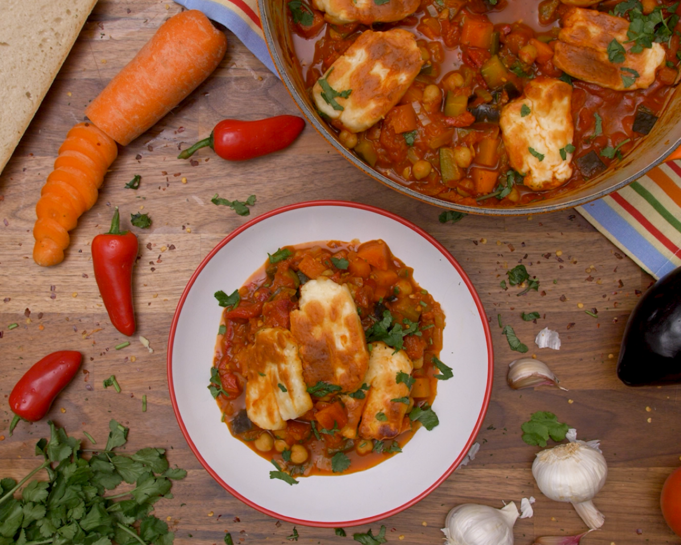 Halloumi Bake - Planet Food