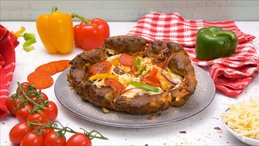 Yorkshire Pudding Pizza - Planet Food