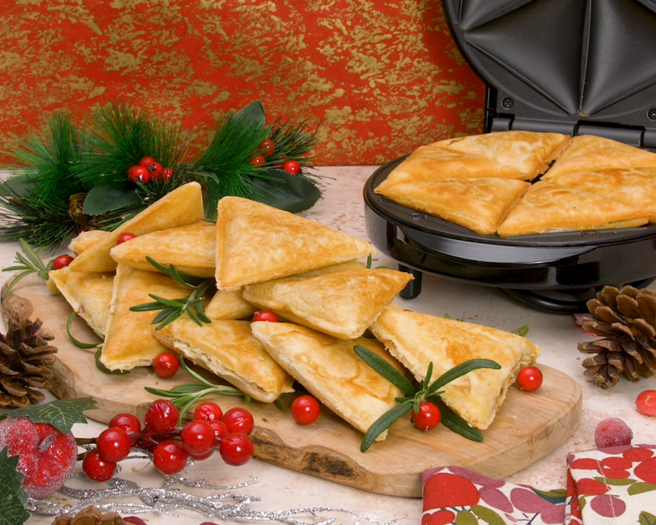 Christmas Leftovers Samosas [Ad] - Planet Food