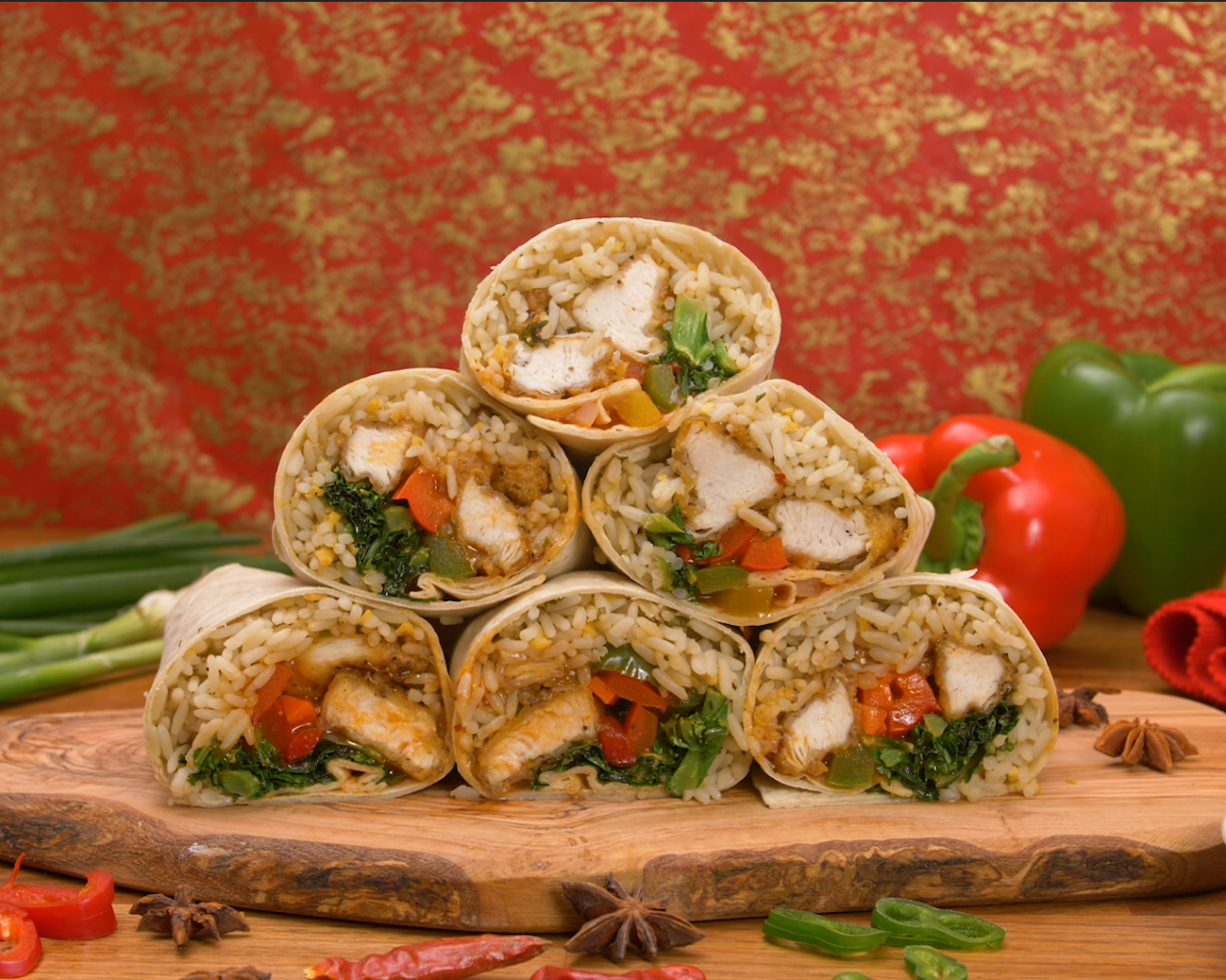 Salt and Pepper Burrito - Planet Food