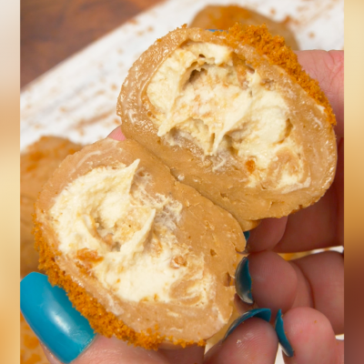 Biscoff Yule Log - Planet Food